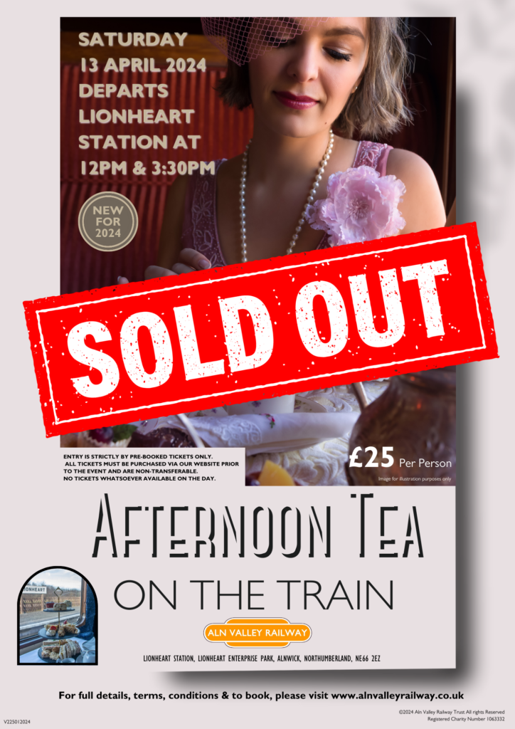 Afternoon Tea Train - Aln Valley Railway